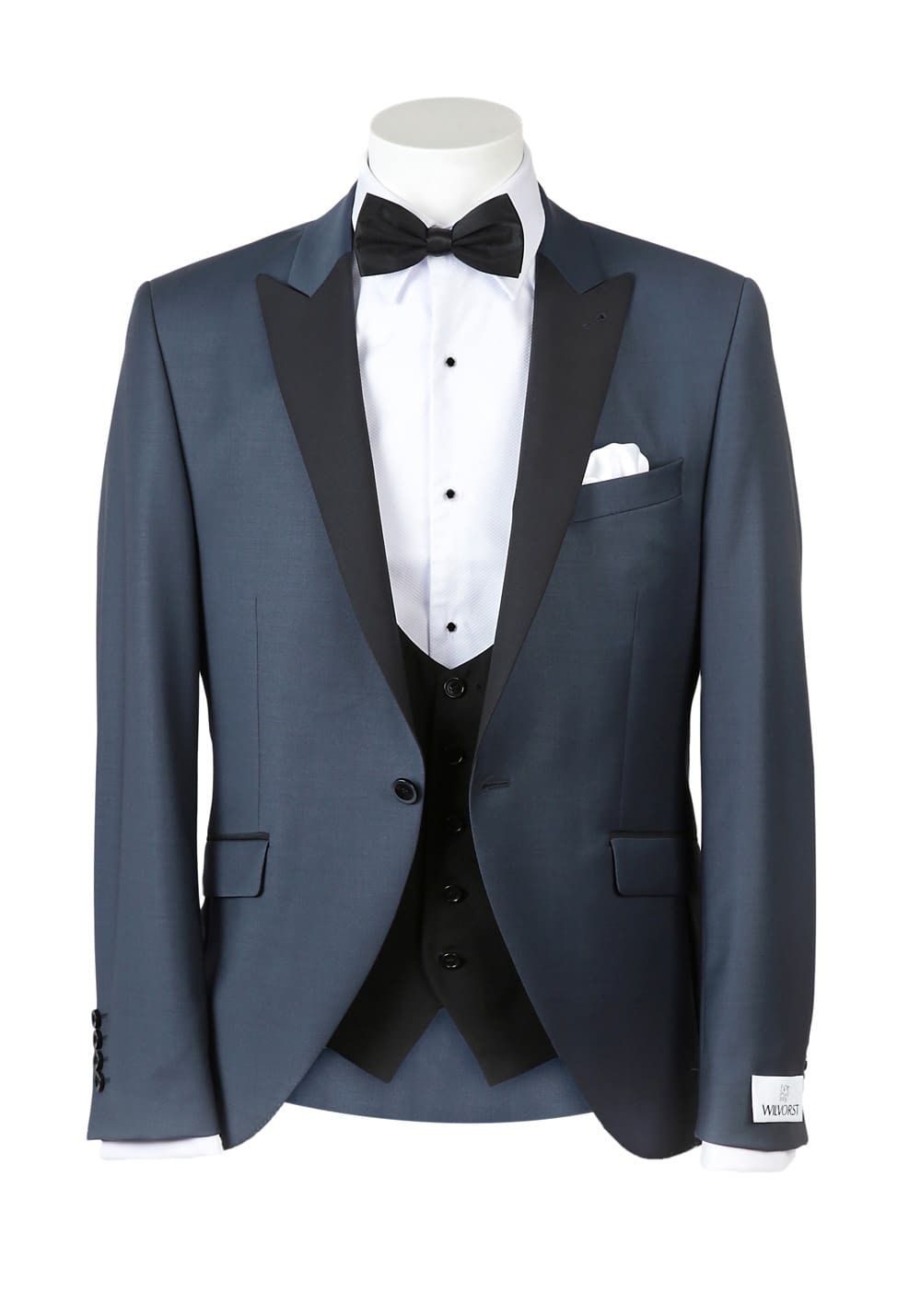 Wilvorst Blue one button tuxedo - Bond Brothers